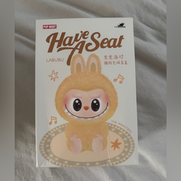 POP MART | Accessories | Authentic Pop Mart Labubu Monsters Have A Seat ...